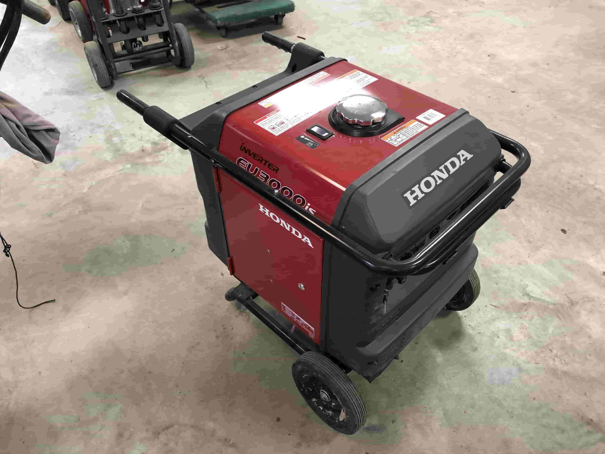 Honda EU3000 Electric Generator - Johns Island Rental